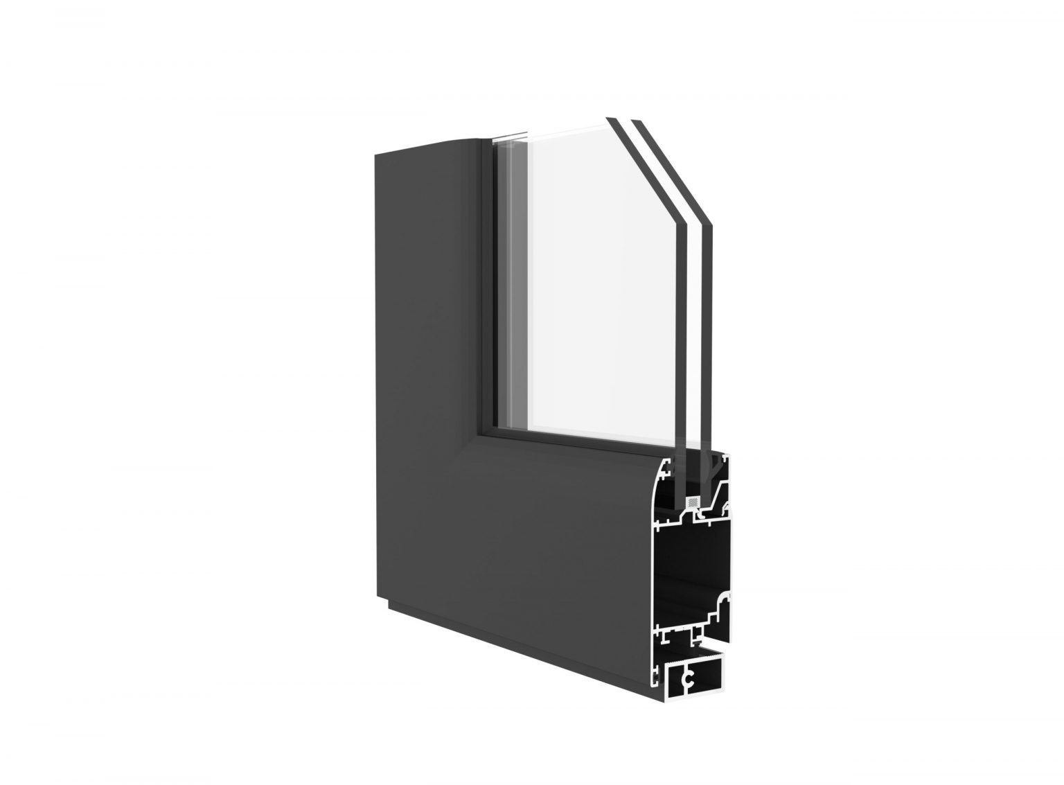 Normal Door - 77 Series - Alumroll